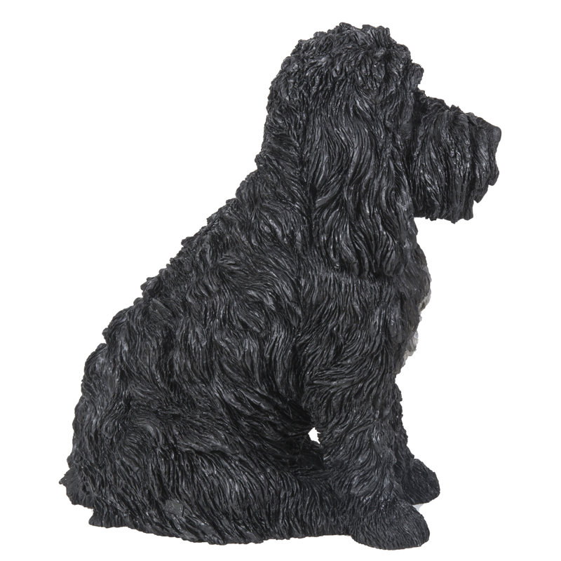 Hi-Line Gift Ltd. Sitting Cockapoo Statue & Reviews | Wayfair