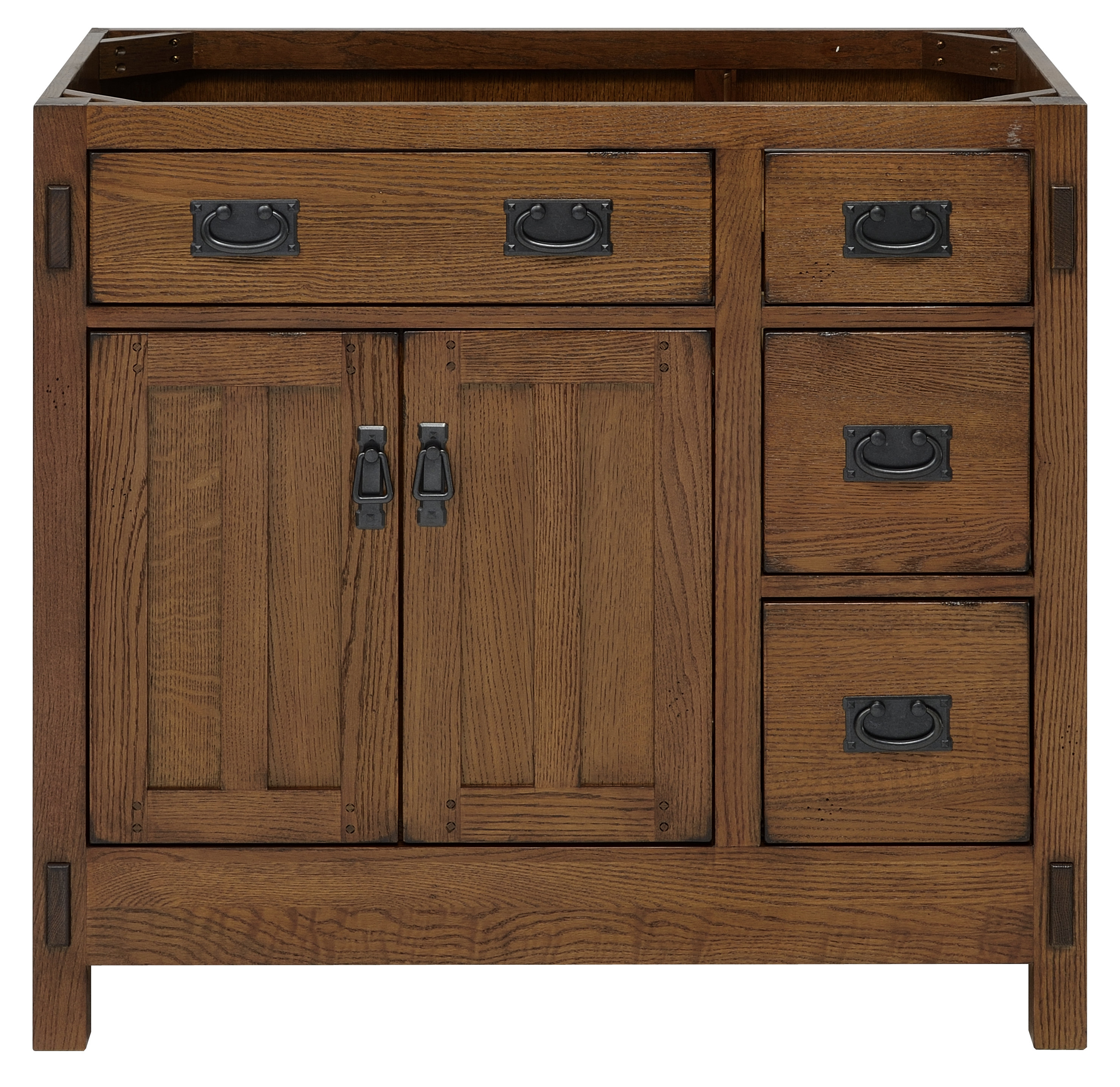 Darby Home Co American Craftsman 36" Bathroom Vanity Base Only ...