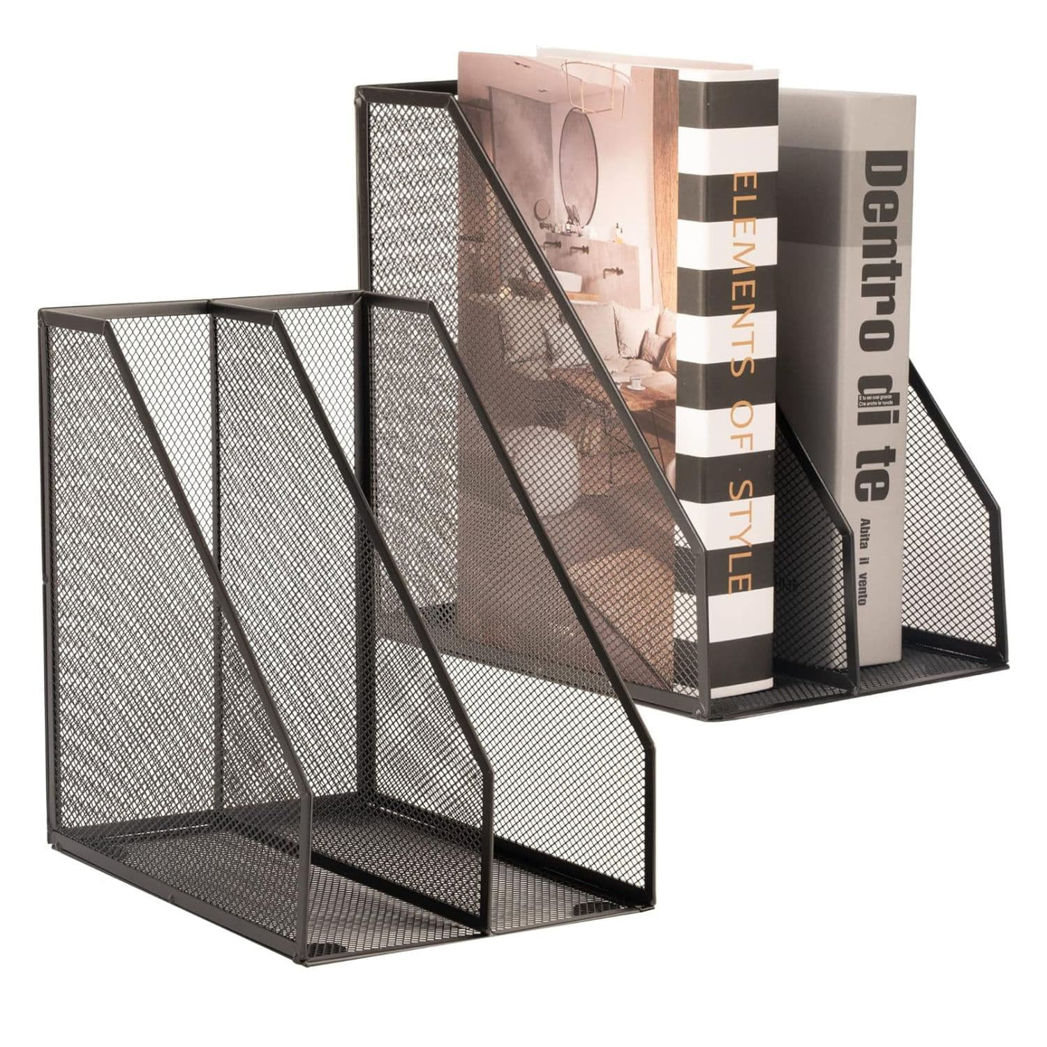 Inbox Zero Metal Free Standing Magazine Rack | Wayfair.co.uk