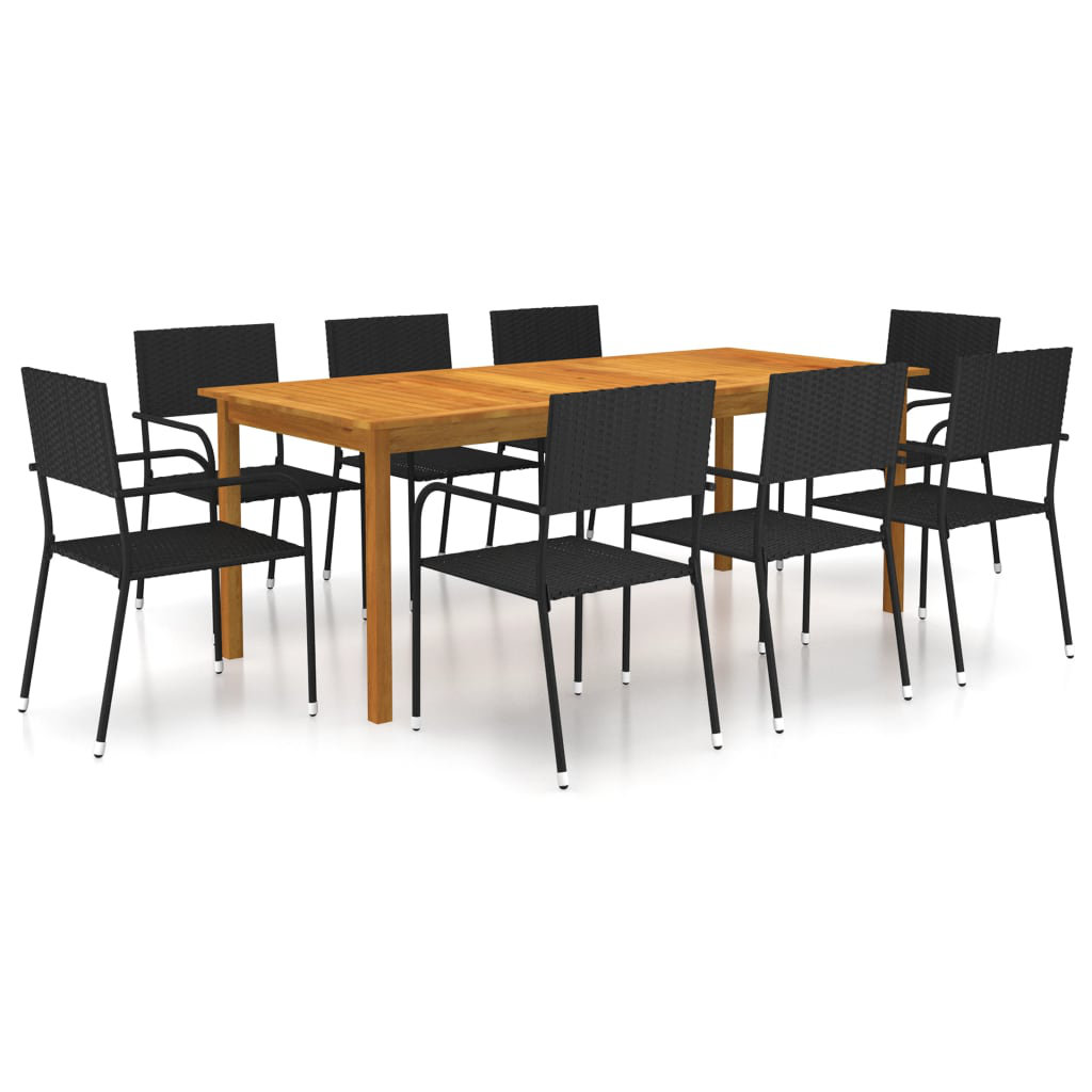 Winston Porter Patio Dining Set Outdoor Dining Table and Chairs Patio ...