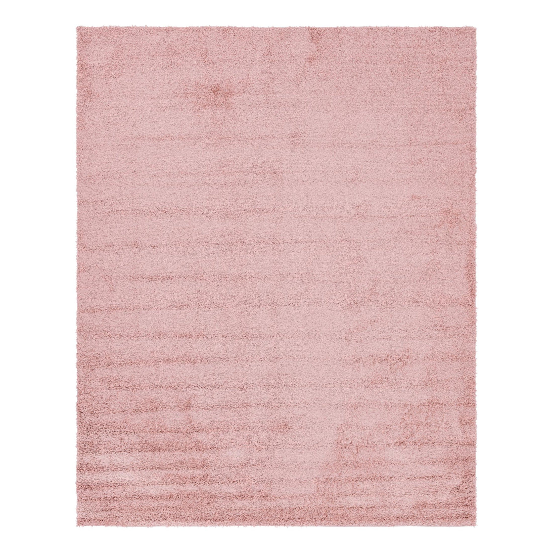 Winston Porter Candas Shag Dusty Rose Area Rug & Reviews | Wayfair