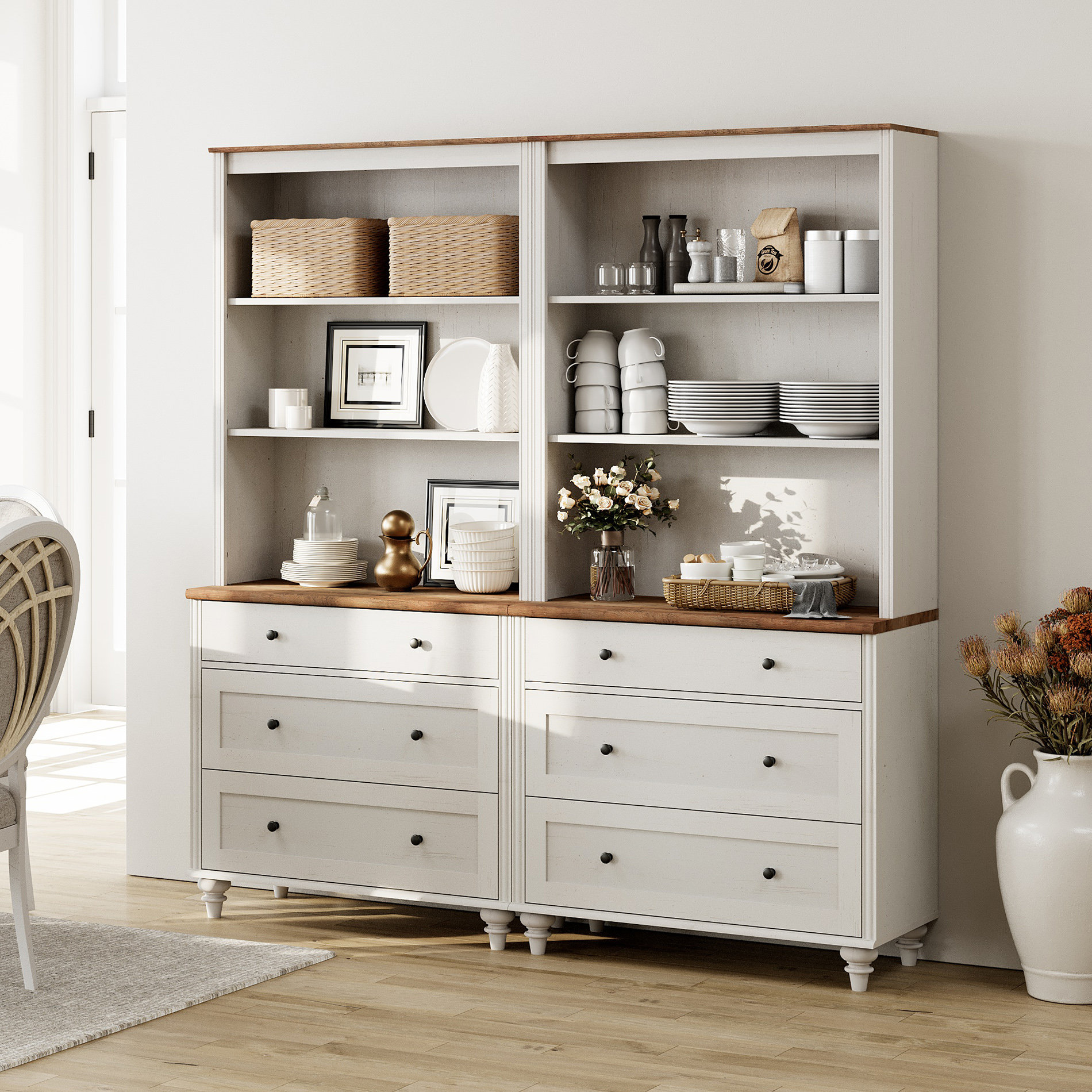 Darby Home Co Abisan Storage Bookcase & Reviews | Wayfair