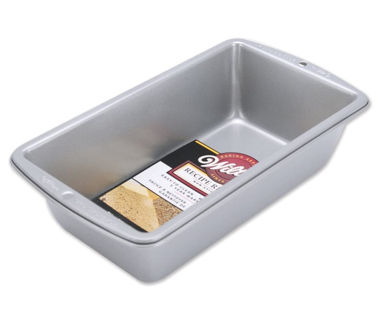 Wilton 191003160 Recipe Right Large Loaf Pan, 9-1/4 Inch X 5-1/4 Inch ...