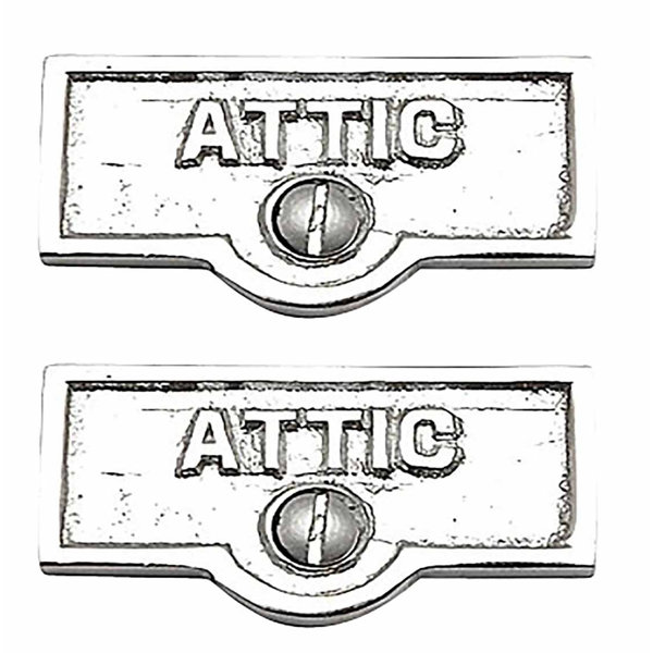 The Renovators Supply Inc. Switch Tags Attic Name Signs 1-Gang Rocker ...