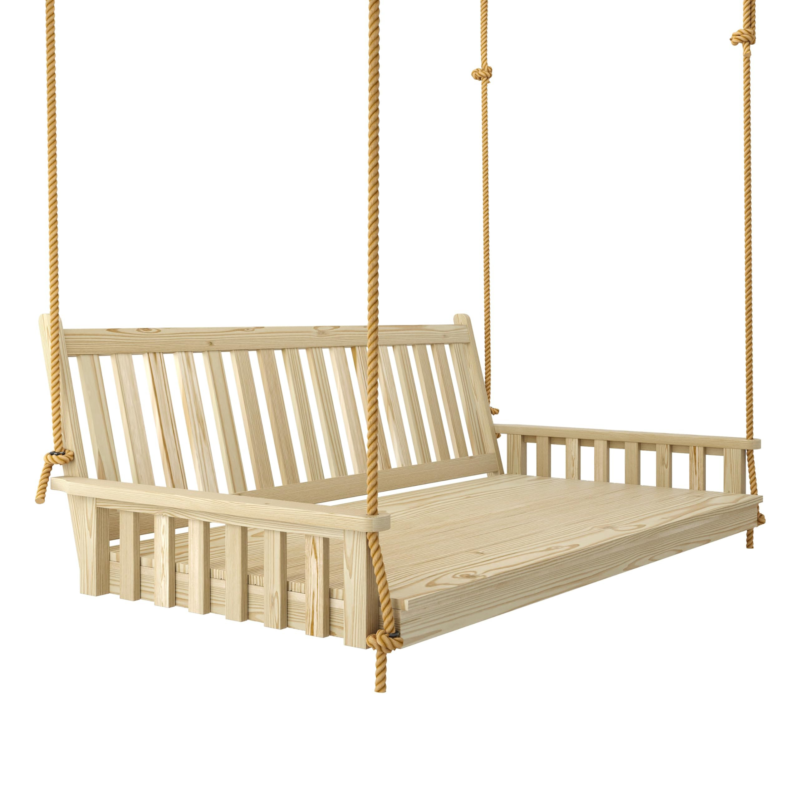 Arlmont & Co. Lagina Porch Swing Bed With Ropes - Wayfair Canada