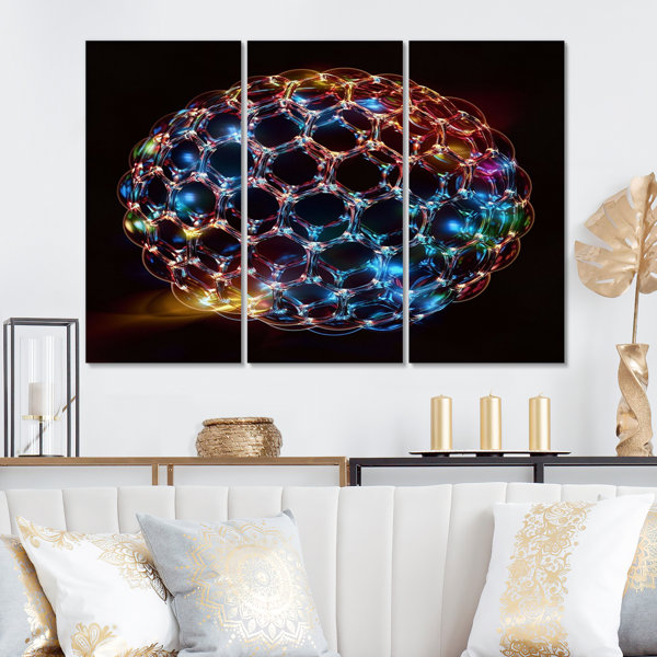 Latitude Run® " Circulare Gold Infinity Matrix I " 3 - Pieces - Wayfair ...