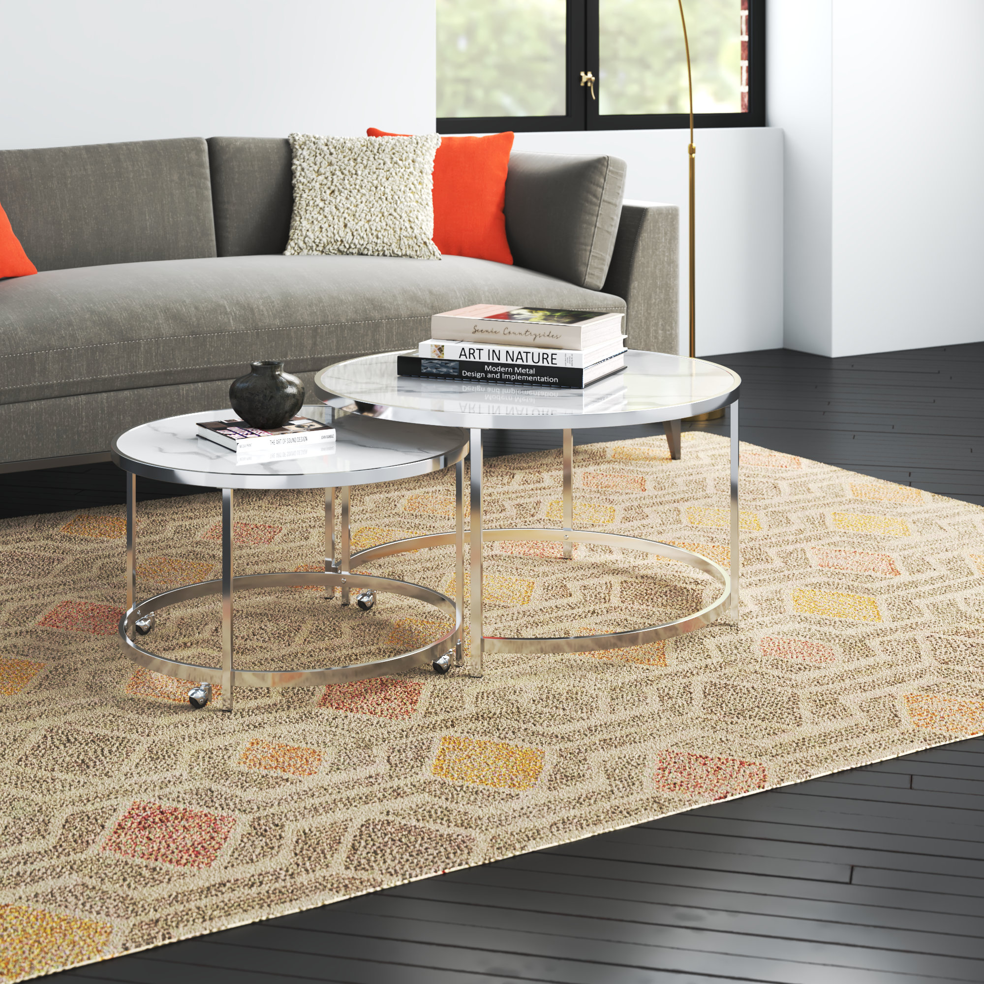 Wade Logan Mcmullin 2 Nesting Coffee Table Sets & Reviews - Wayfair Canada