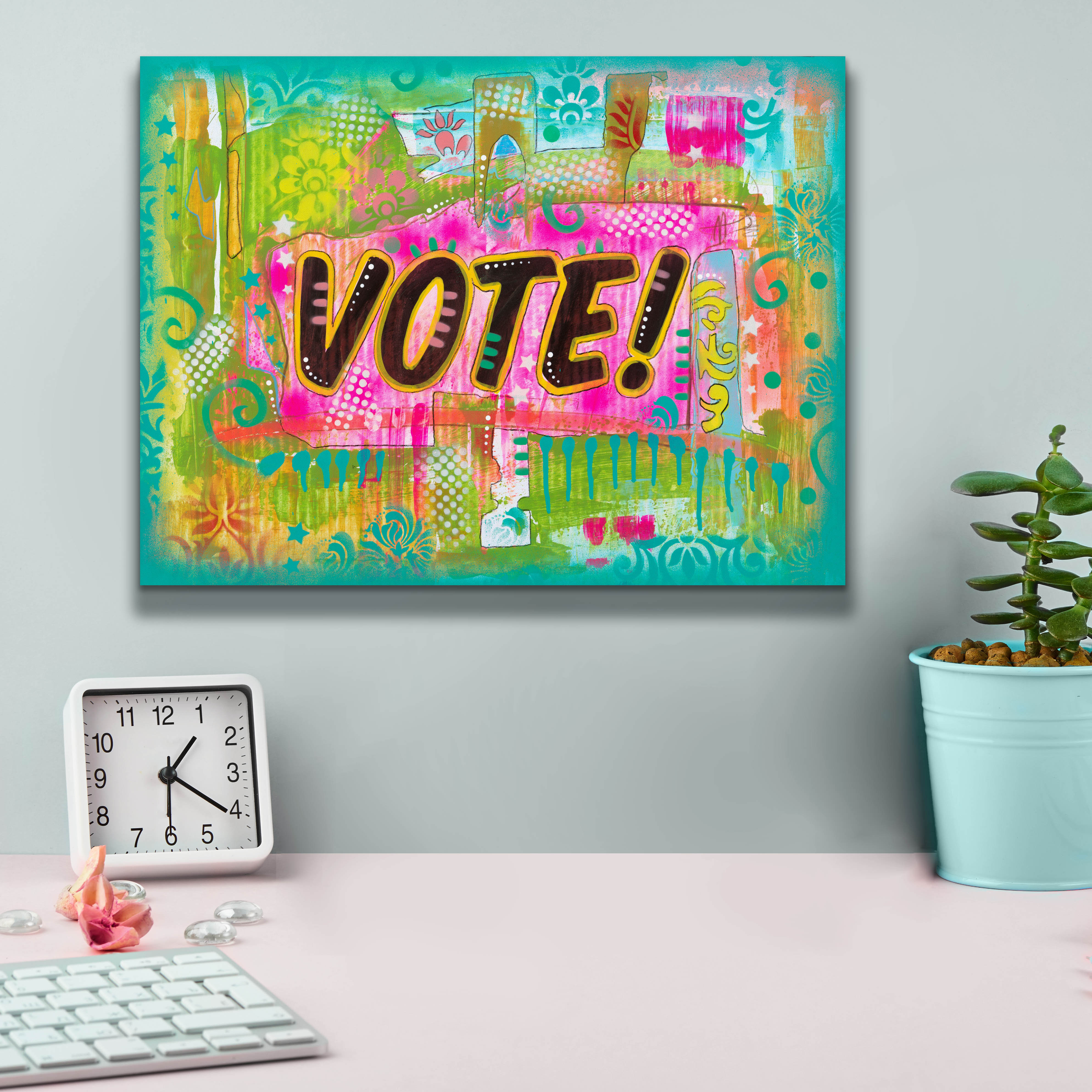 Wrought Studio™ 'Vote' by Dean Russo Canvas Wall Art | Wayfair