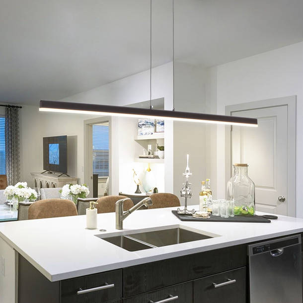 Ivy Bronx Hadilynn 1 - Light LED Kitchen Island Pendant & Reviews | Wayfair