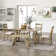 Gracie Oaks Adysan 6 - Piece Trestle Dining Set | Wayfair
