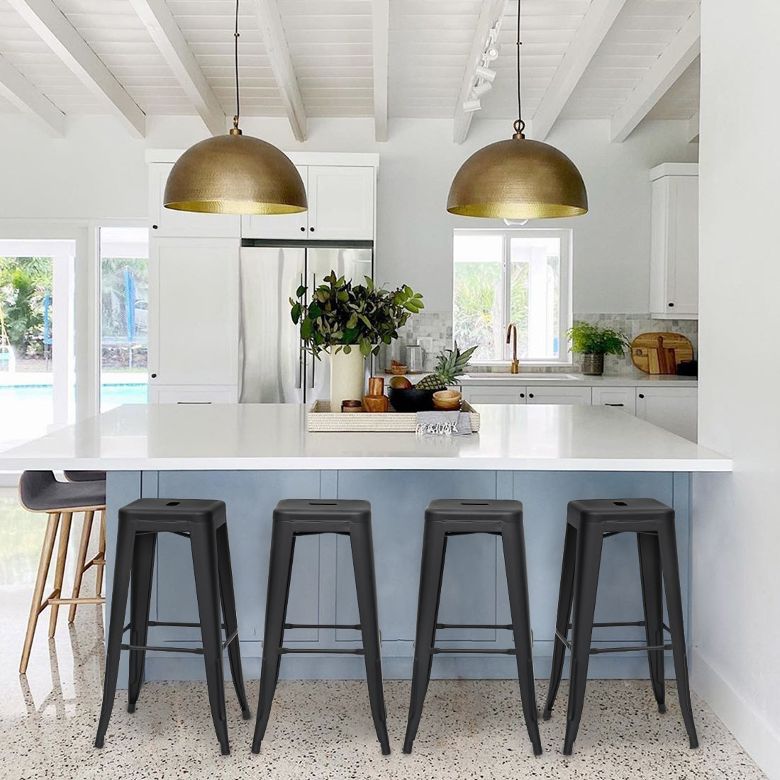 Williston Forge Jonnell 30'' Bar Stool | Wayfair