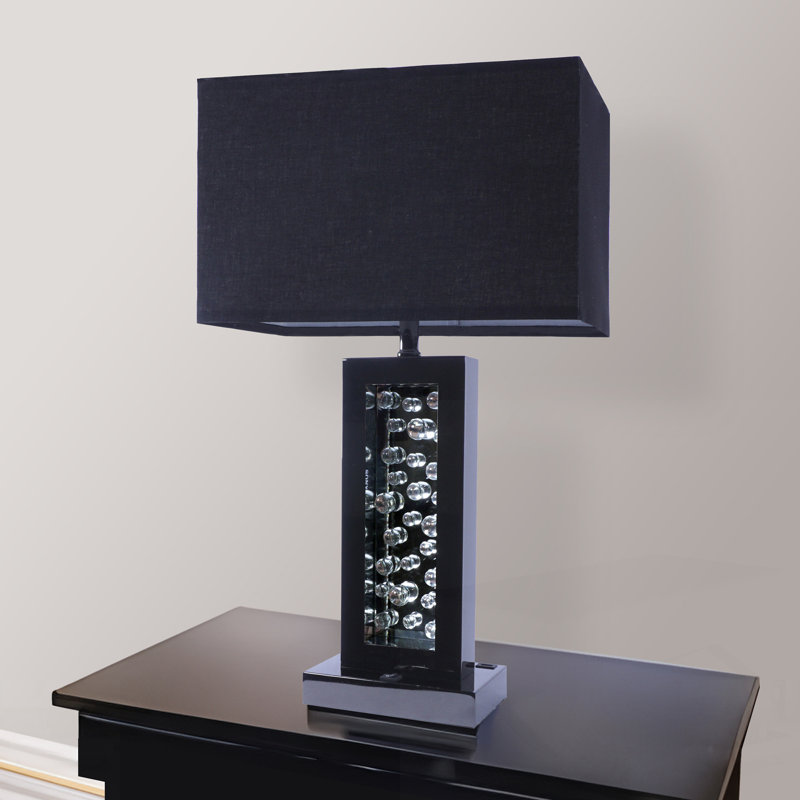 Latitude Run® Modern Unique Glass Bubble Column With Clean Rectangular ...
