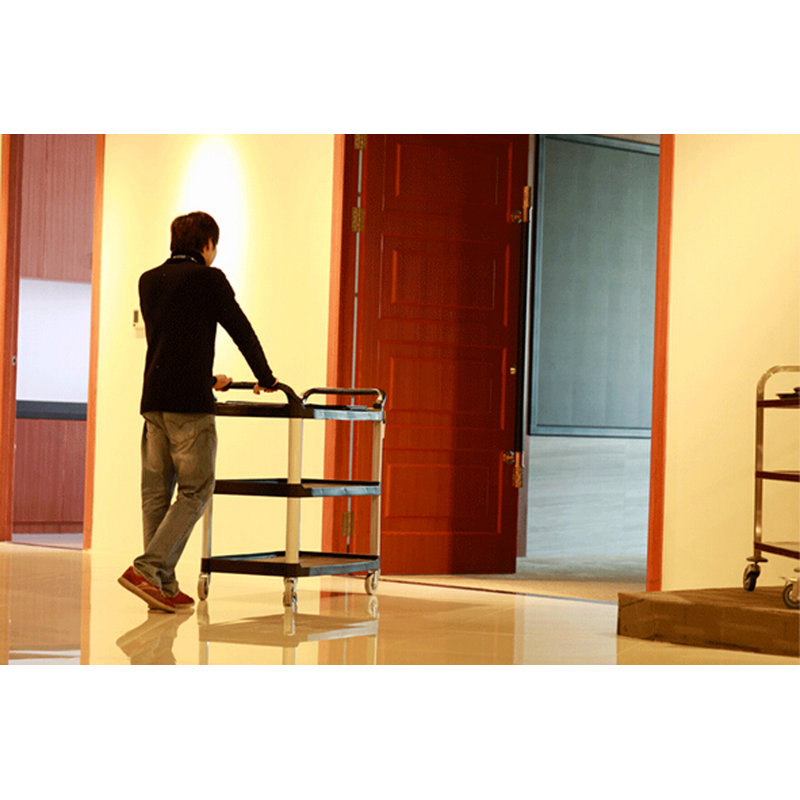 FixtureDisplays Foodservice Cart 330lbs Capaticy 3 Shelf Utility Cart ...