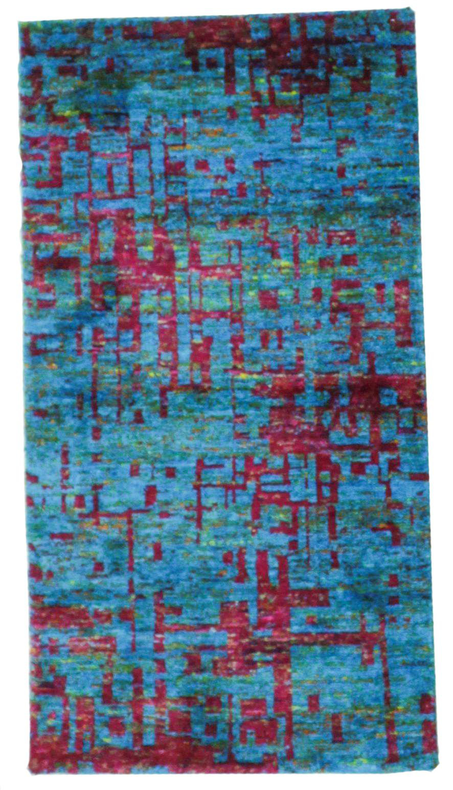 Home and Rugs 3x5 Multicolor Modern Contemporary Rug | Wayfair
