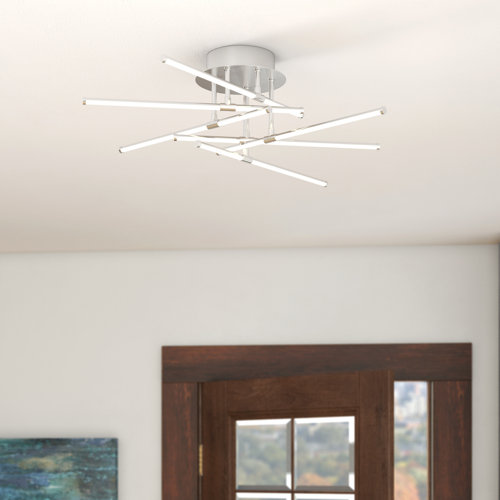 Semi Flush Mount LED Lighting You'll Love | Wayfair