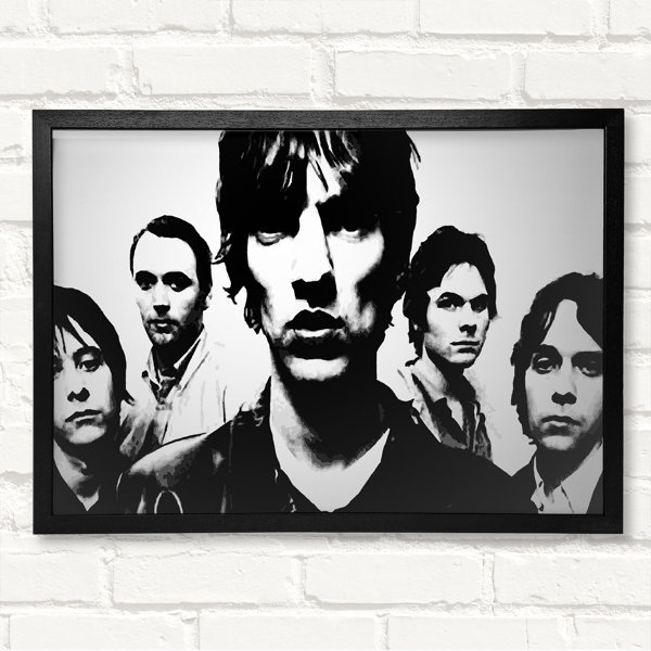 ClassicLiving The Verve - Closed Corner Frame Art Prints on Wood ...
