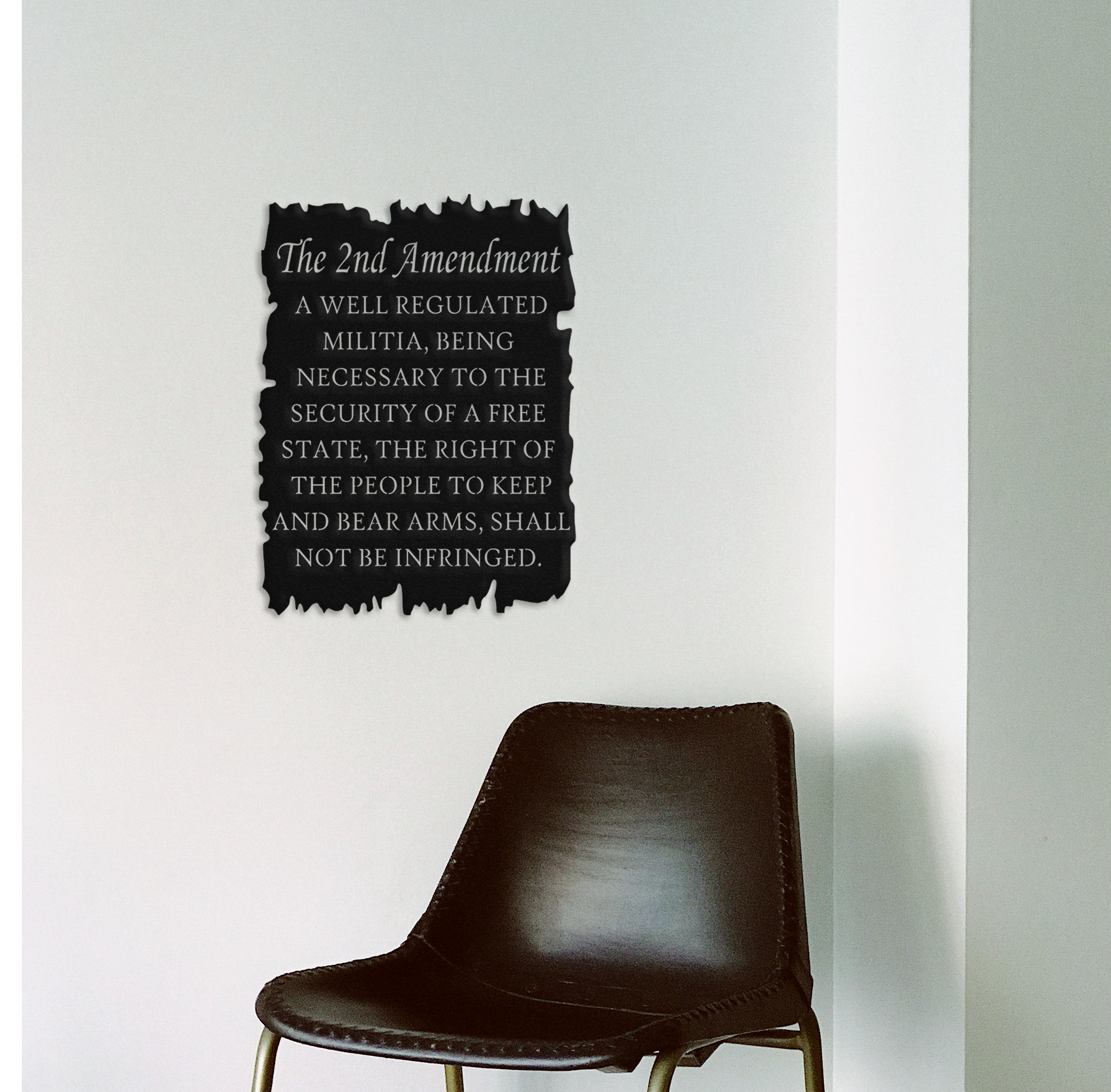 Trinx The 2Nd Amendment Wall Décor | Wayfair