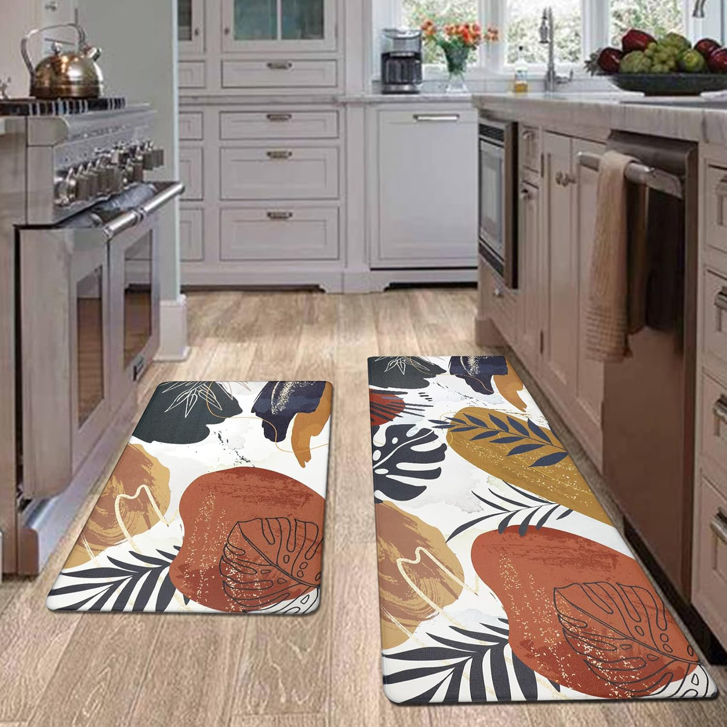 Bay Isle Home Kitchen Mats for Floor 2 Piece | Wayfair