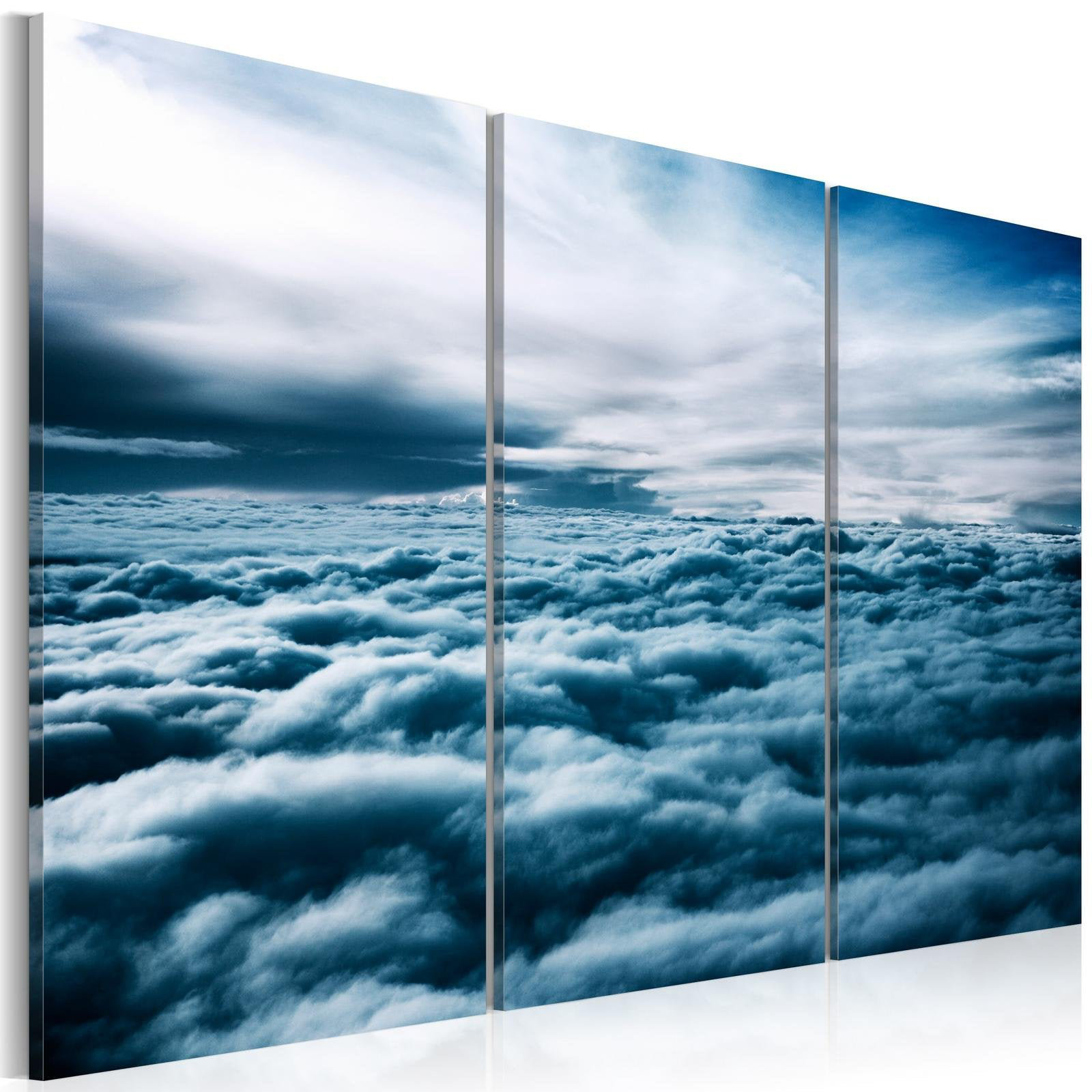 Dovecove Kym Dense Clouds On Canvas 3 Pieces Print | Wayfair