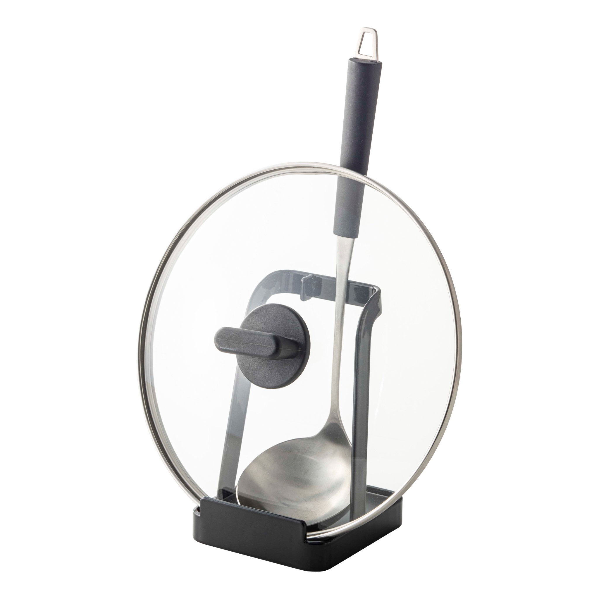 Yamazaki Home Tower Yamazaki Home Ladle Holder, Lid Stand For Utensils ...