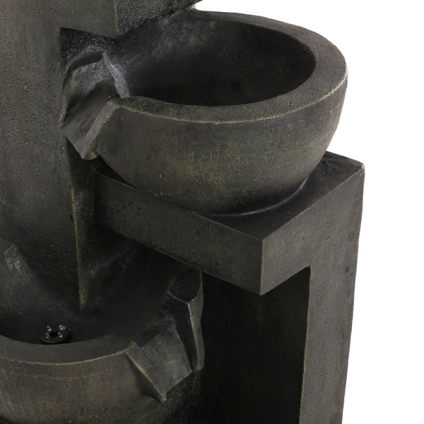 Dakota Fields Resin Cano Fountain with Light & Reviews - Wayfair Canada