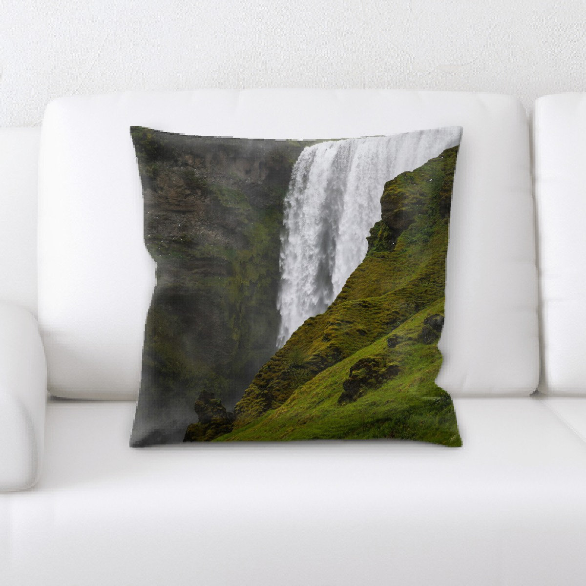 Rug Tycoon Waterfall Throw Pillow | Wayfair