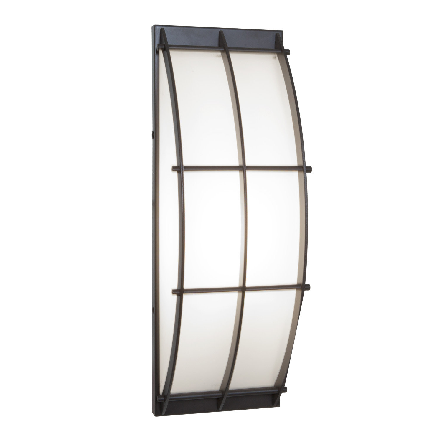 17 Stories Tyro - Wet Location Wall Fixture - Opal Glass Shade ...
