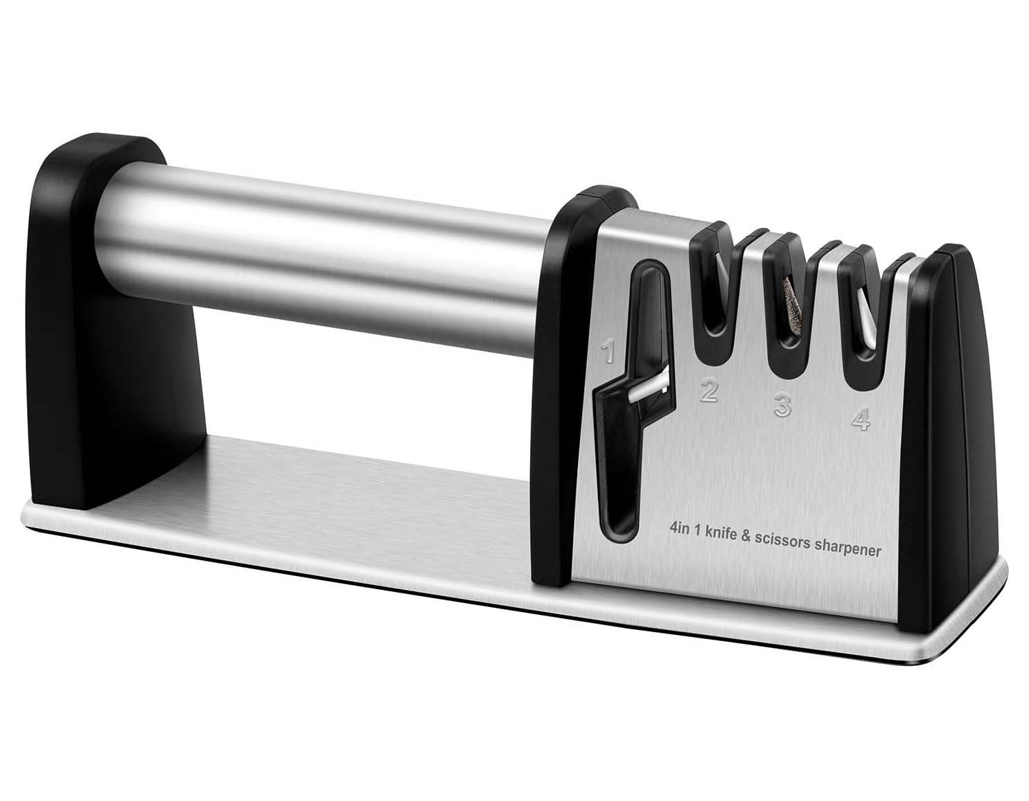 Inlij Aiguiseurs de couteaux, affûteur manuel professionnel pour couteau de cuisine - Wayfair Canada