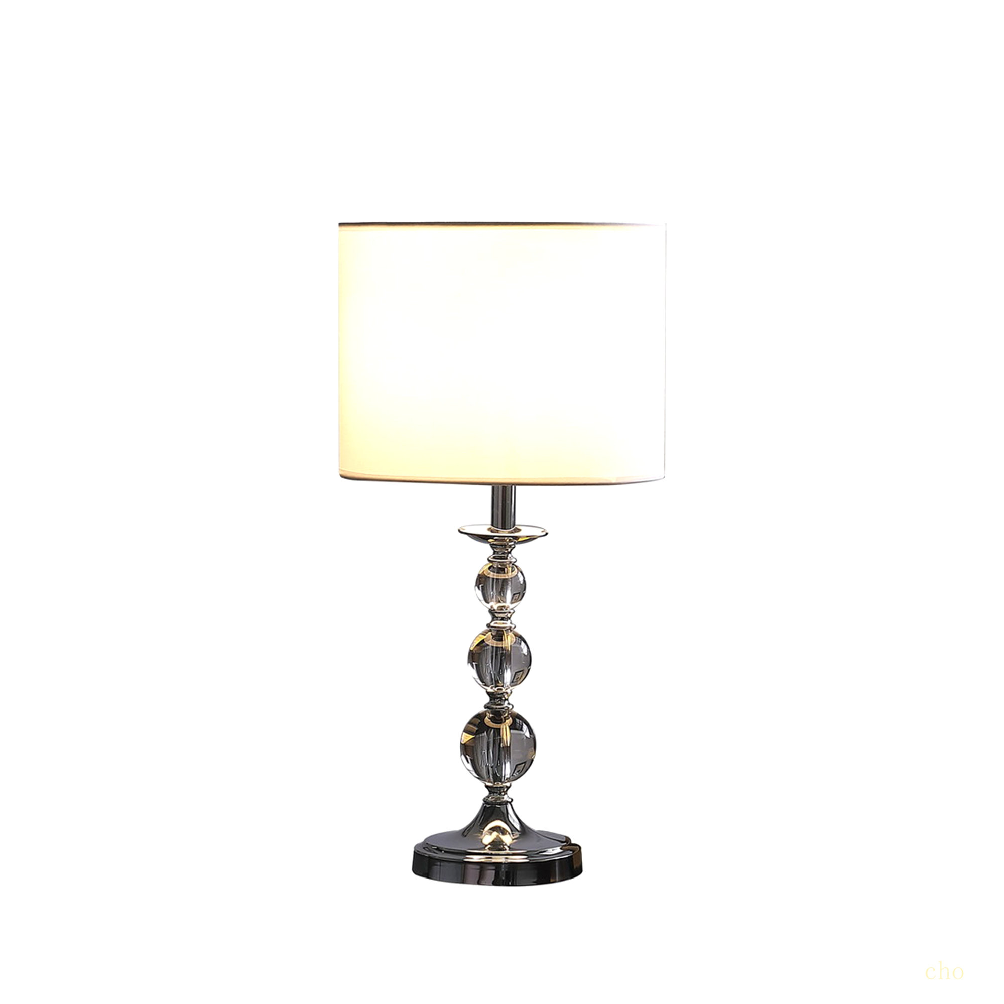 Mercer41 19.75" Ascending Orbs Chrome Table Lamp In Chrome | Wayfair