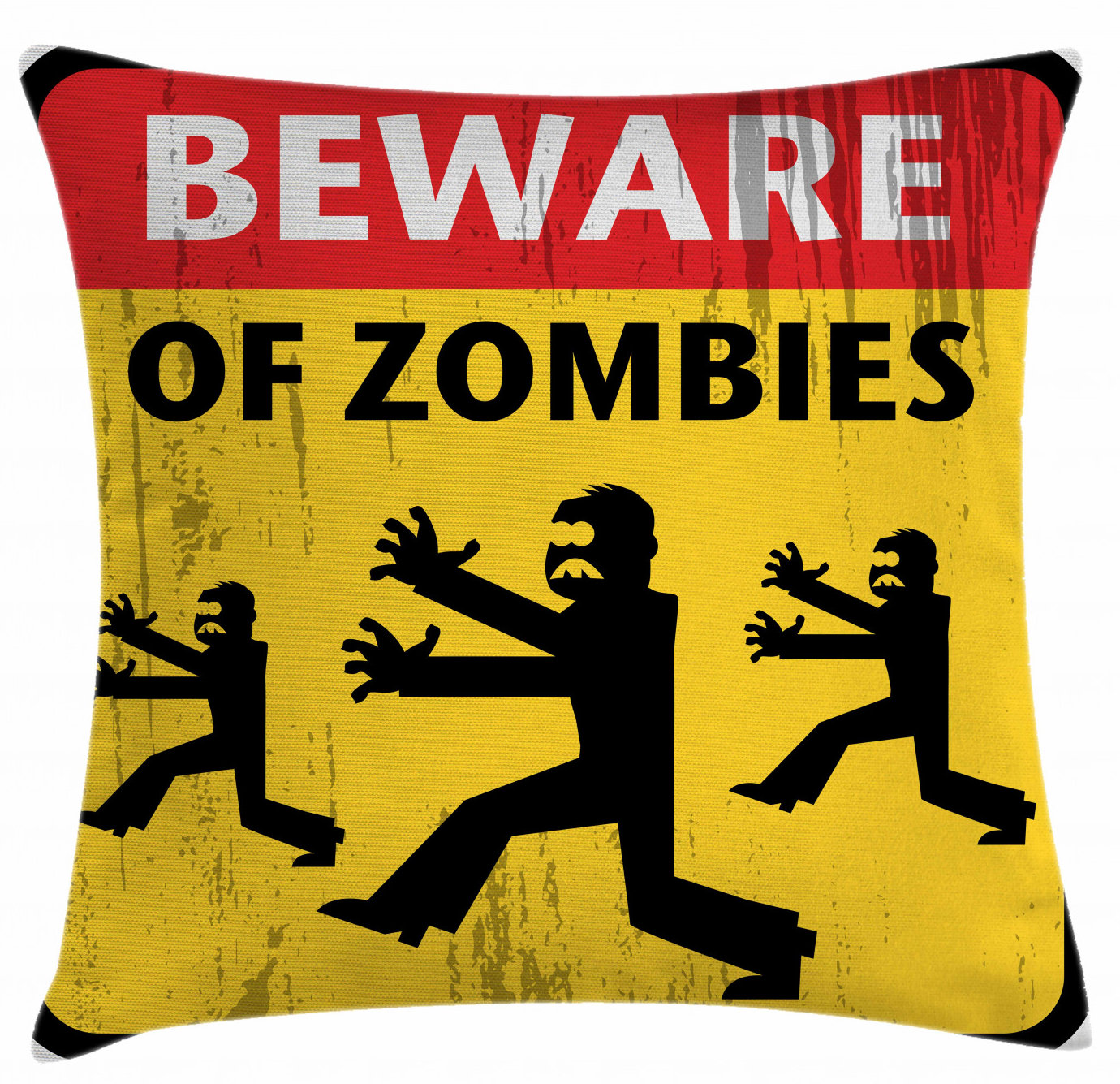 Ambesonne Zombie Indoor / Outdoor 36" Throw Pillow Cover | Wayfair