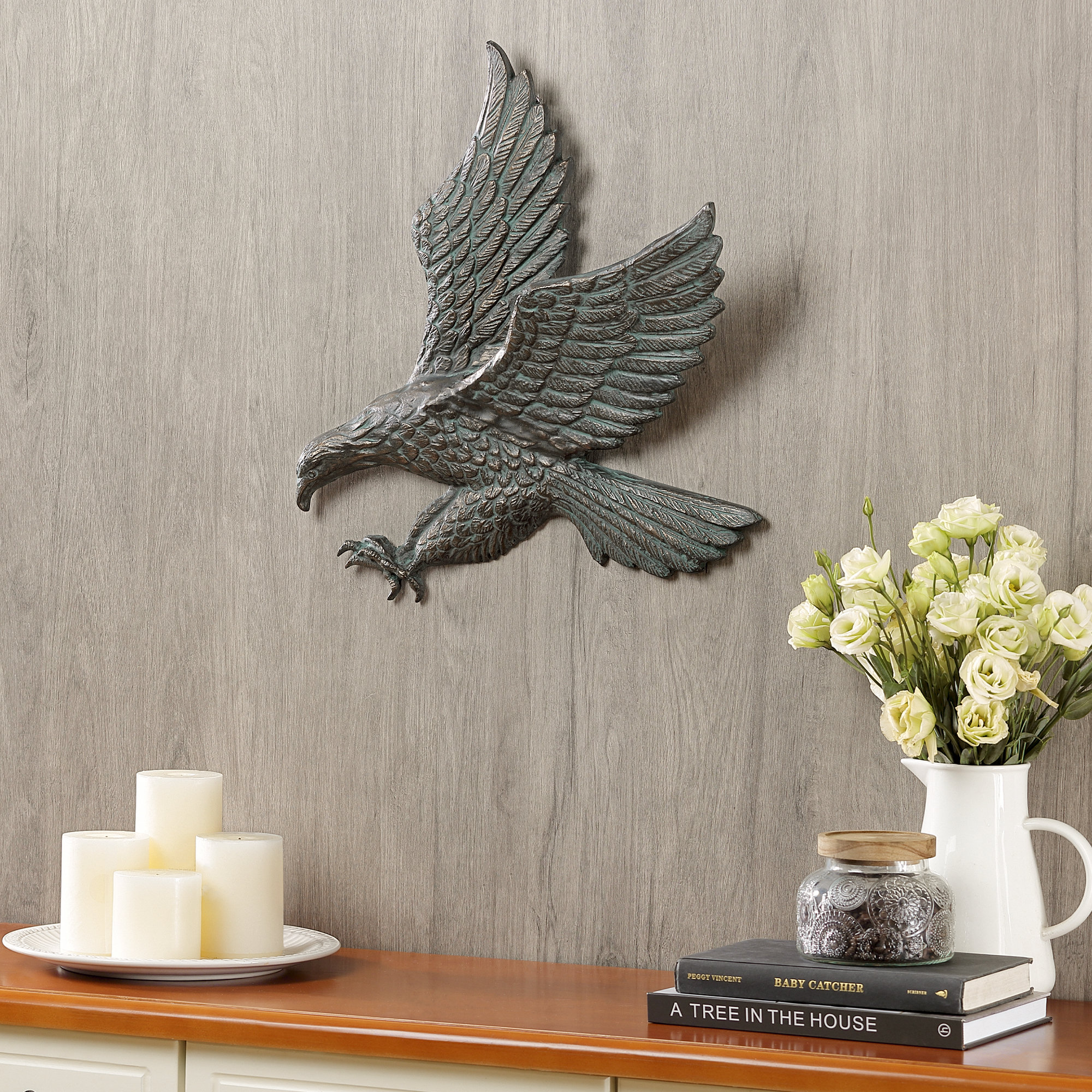 One Allium Way Swooping Eagle Wall Décor - Wayfair Canada