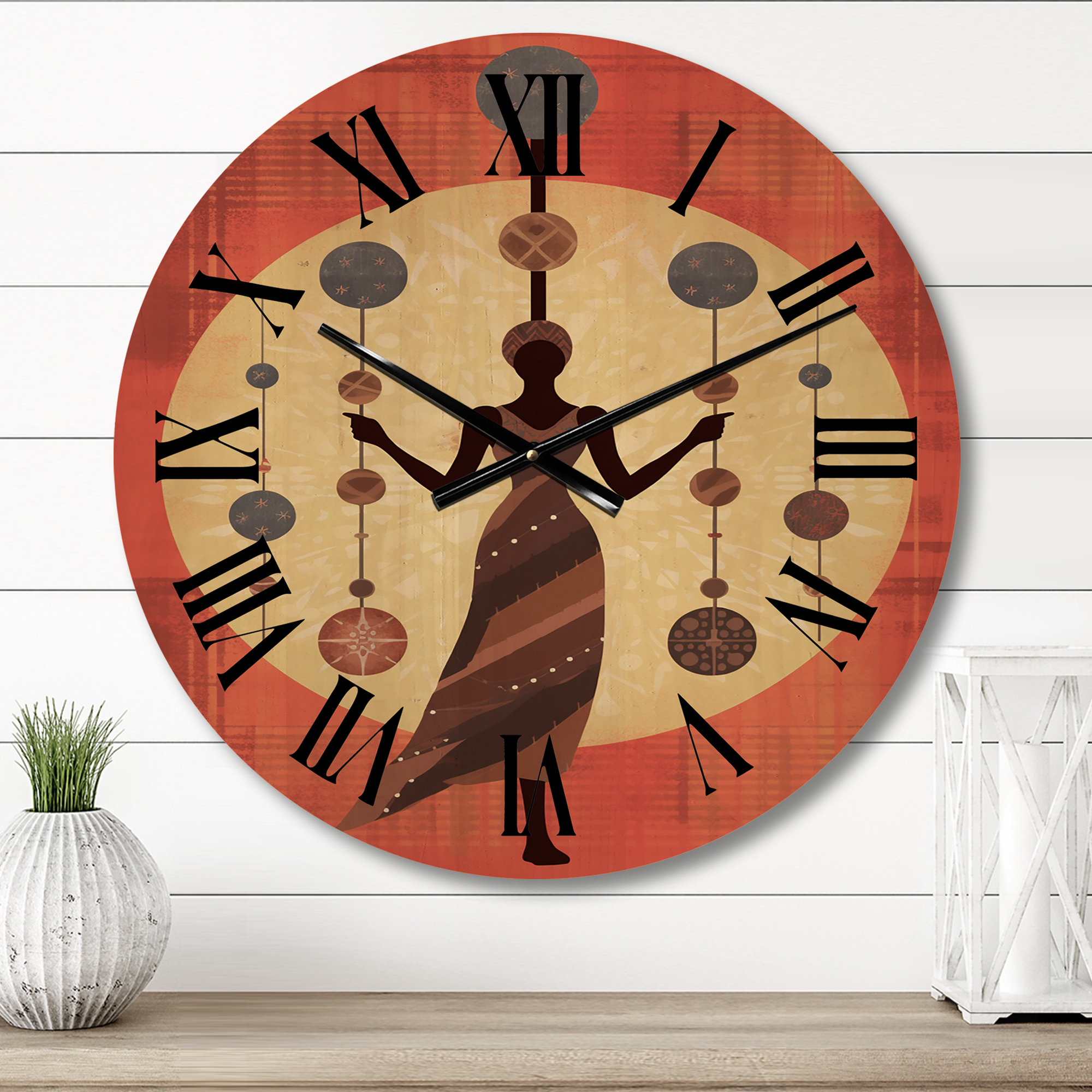 East Urban Home Graphic Retro African Tribal Goddess III - African ...