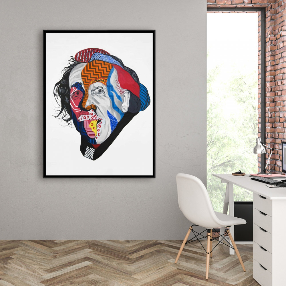 Begin Edition International Inc. Abstract albert einstein - 36"x48 ...