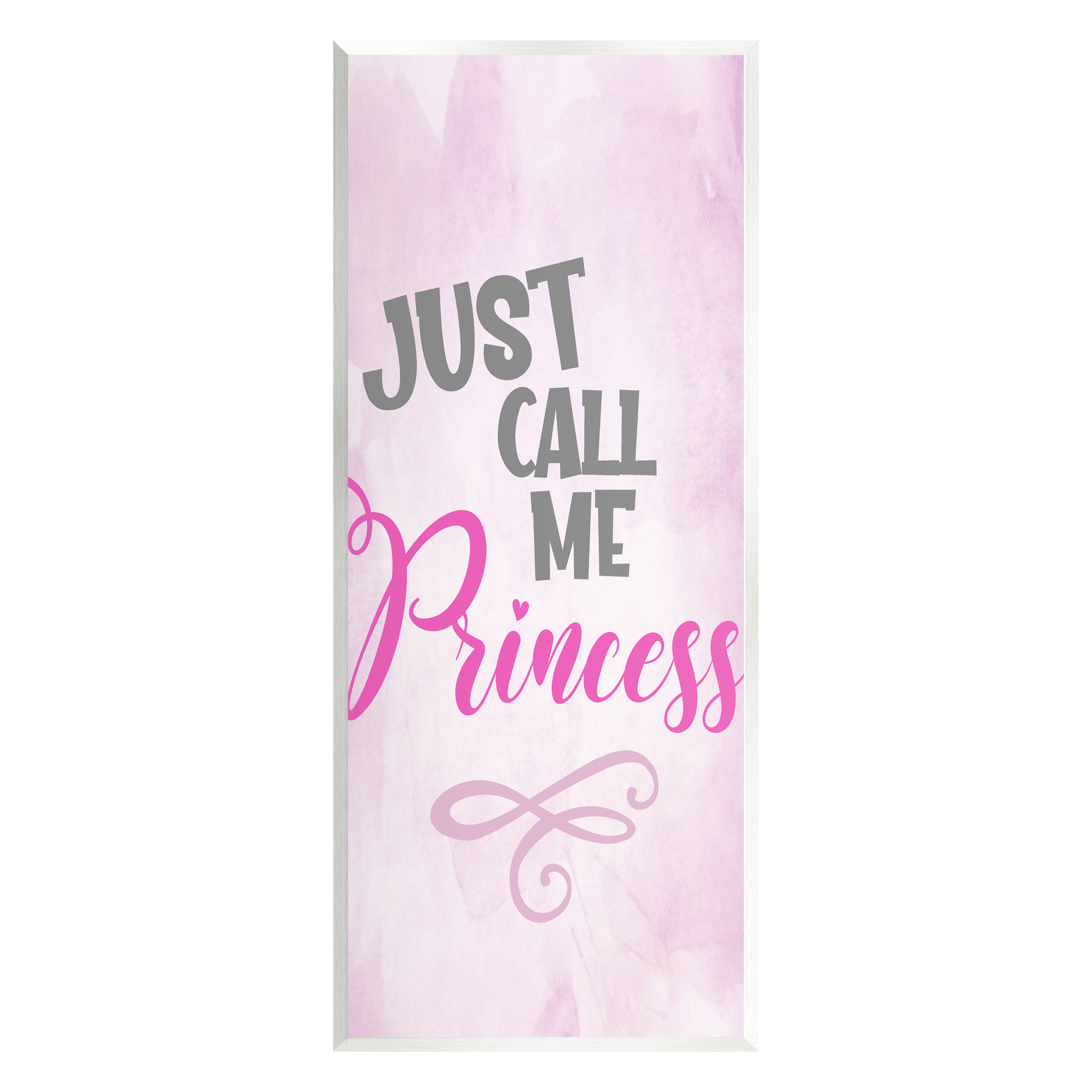 Stupell Industries " Pink Call Me Princess " by Kim Allen - Wayfair Canada