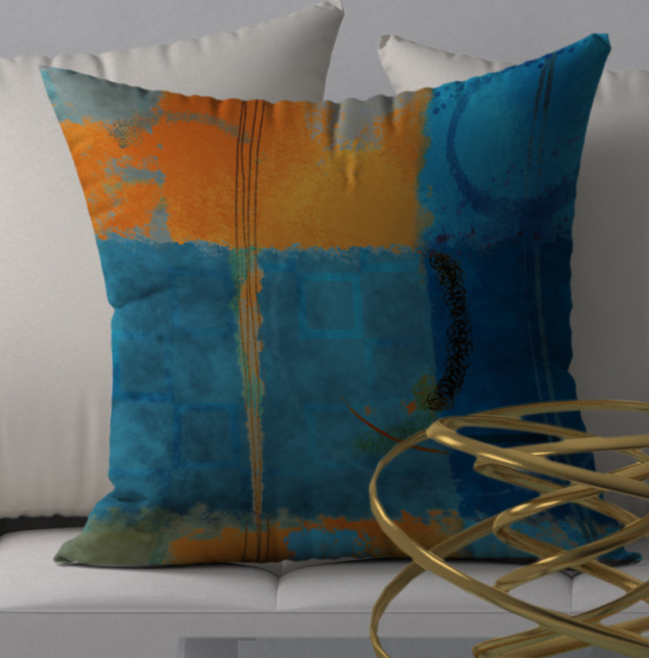 LeRoi Products Abstract Throw Pillow - Wayfair Canada