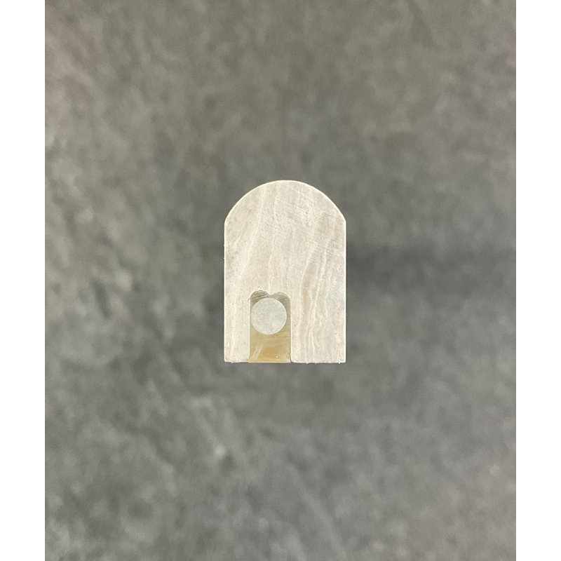 ES Stone 12'' L x 0.5'' W Marble Round Tile Trim & Reviews | Wayfair