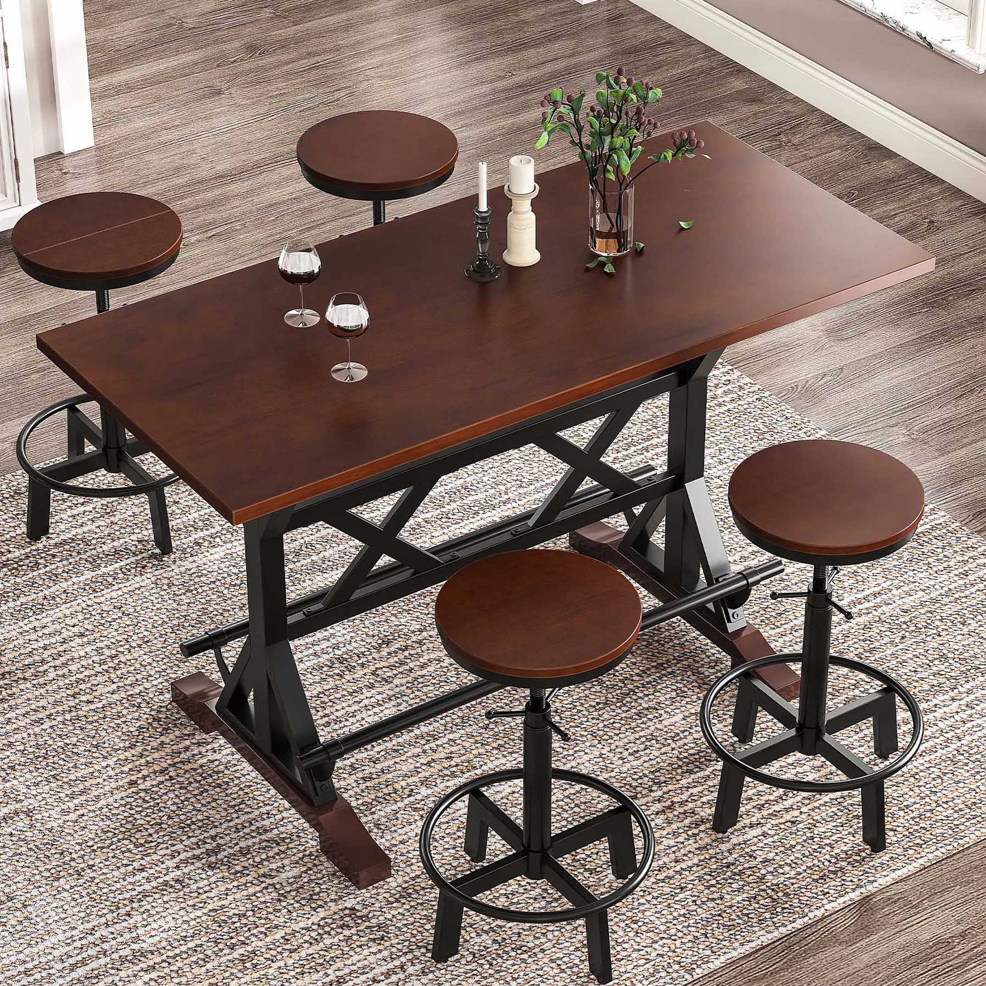 Williston Forge 4 - Person Counter Height Dining Set - Wayfair Canada