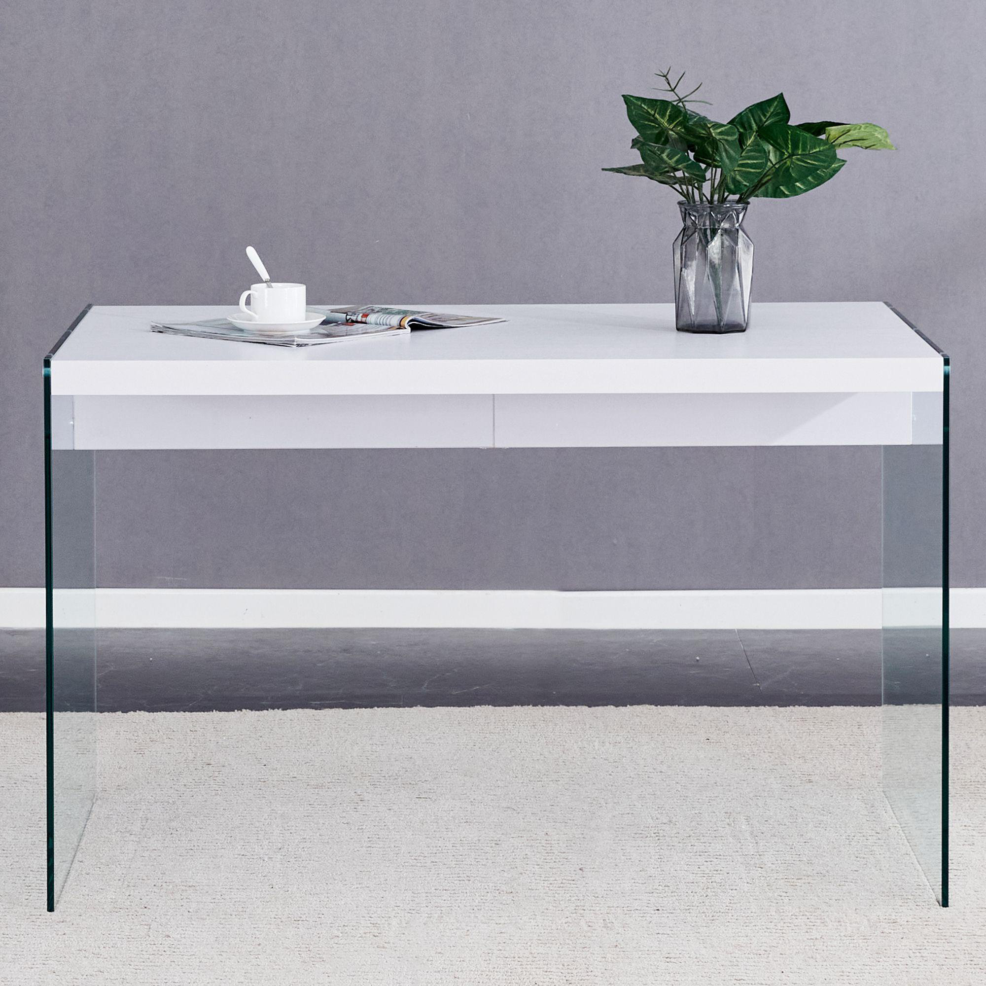 Ebern Designs The top of the coffee table is made of medium density ...
