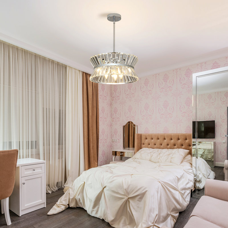 Creationstry Modern Crystal Chandelier, Luxury Home Decor Light Fixture ...