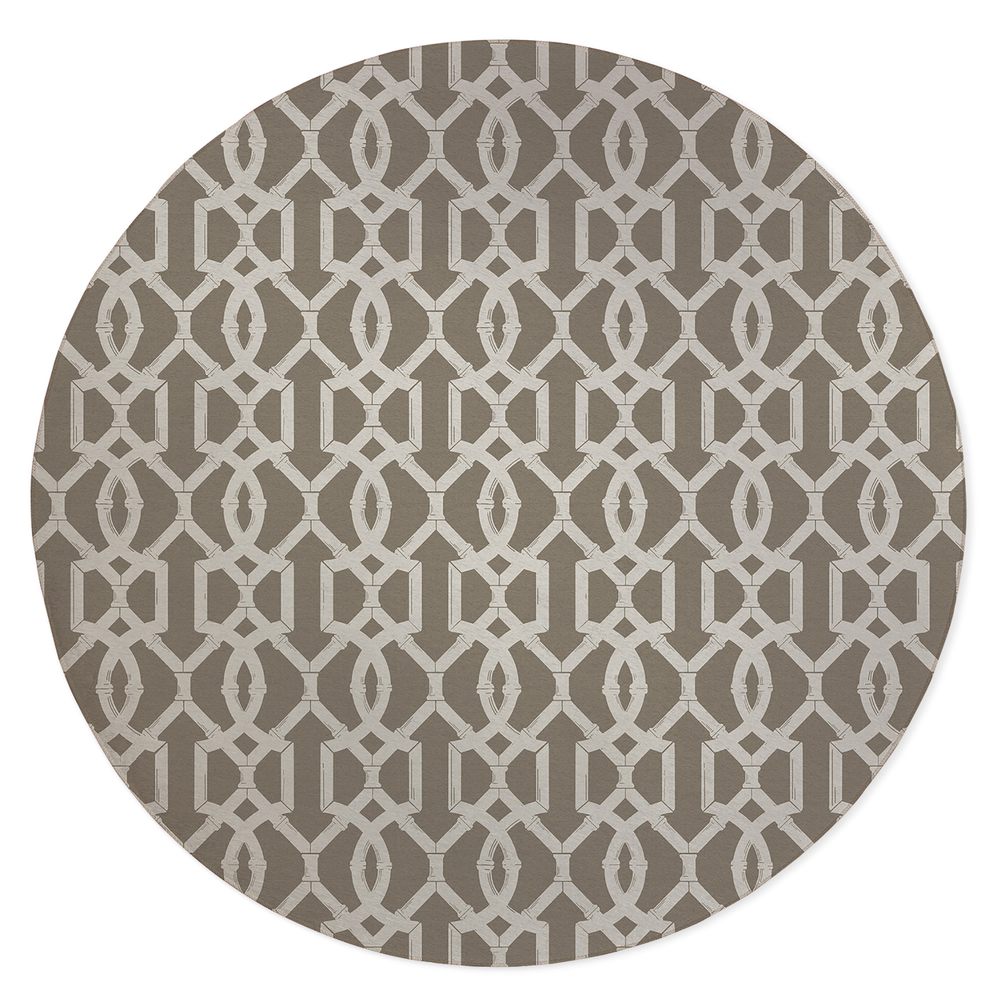 KAVKA DESIGNS Straight Round Chair Mat | Perigold