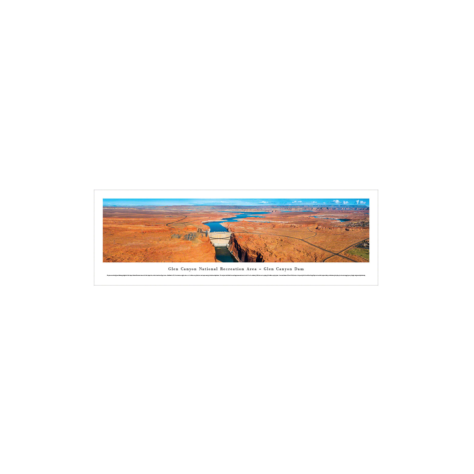 Vault W Artwork National Park Glen Canyon Dam by James Blakeway ...