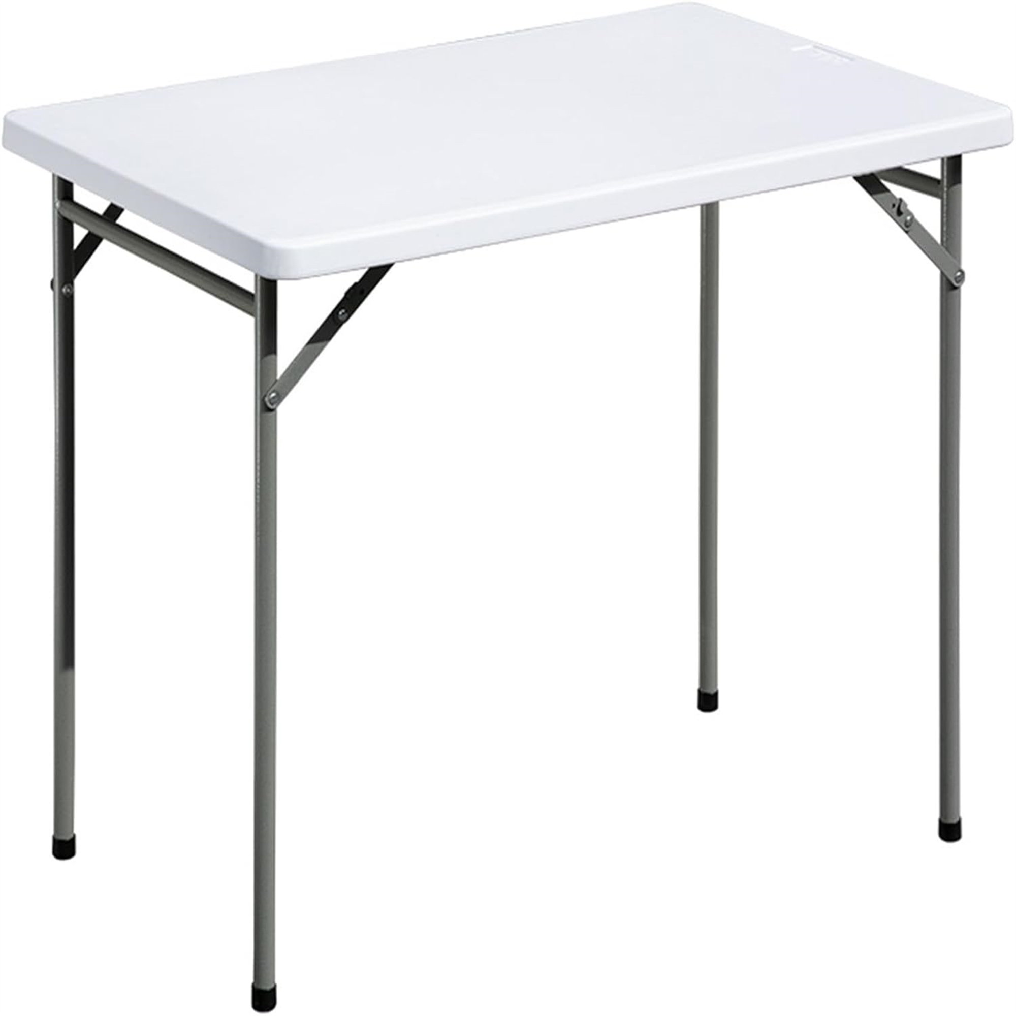 EXEBIL Folding Table 3ft Rectangular All-Occasion Plastic Folding Event ...
