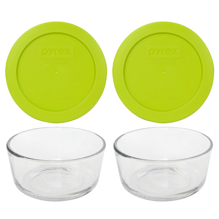 Pyrex 7200 Glass Bowls & 7200-PC Matching Lids & Reviews | Wayfair