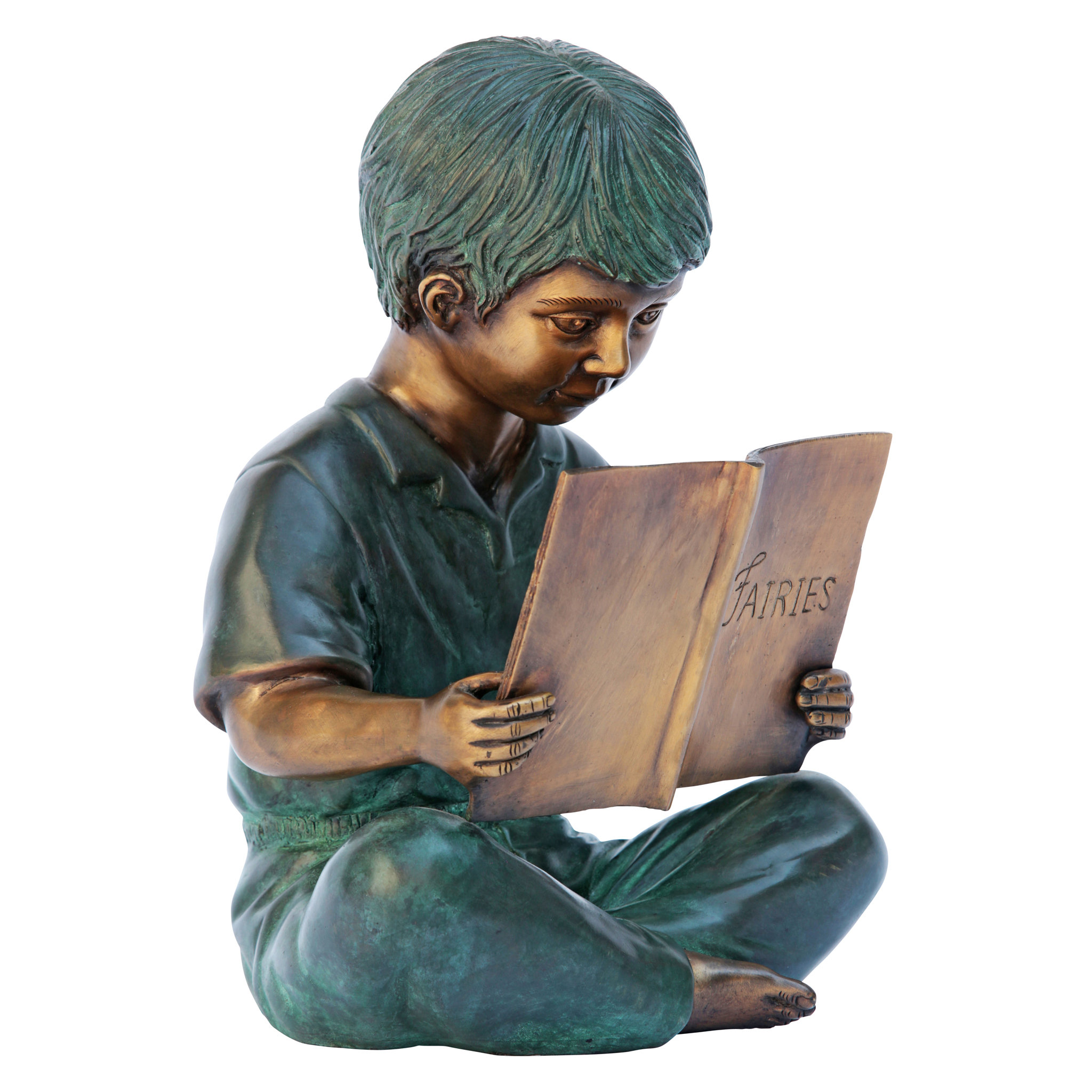 Design Toscano Story Book Boy Garden Statue | Wayfair