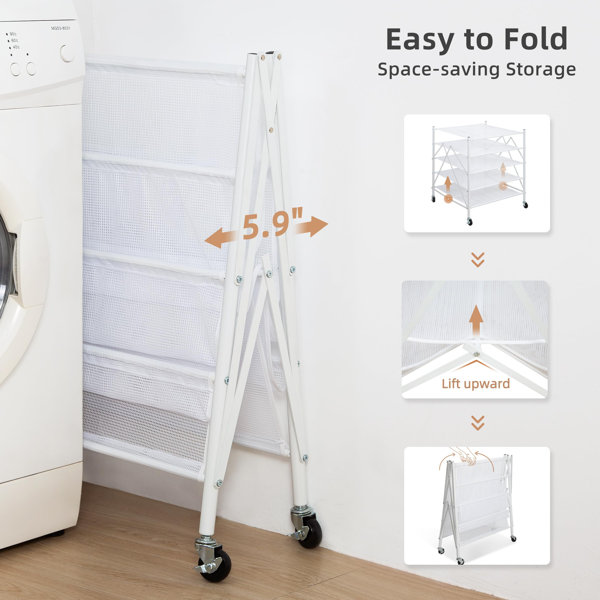 shuoli Sweater Drying Rack, Mesh Clothes Drying Rack, Stackable Laundry ...