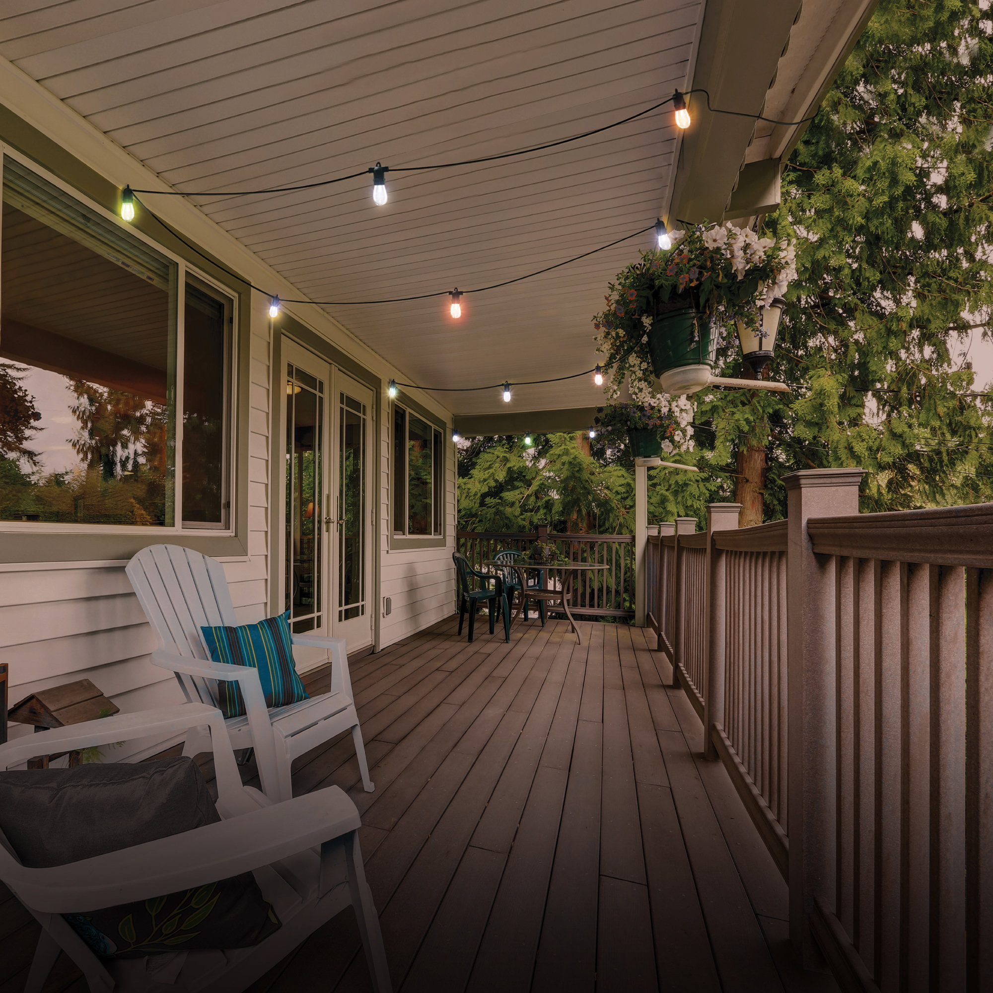 Sunforce Outdoor 3 - Bulb 11.25'' Solar Powered LED String Light | Wayfair