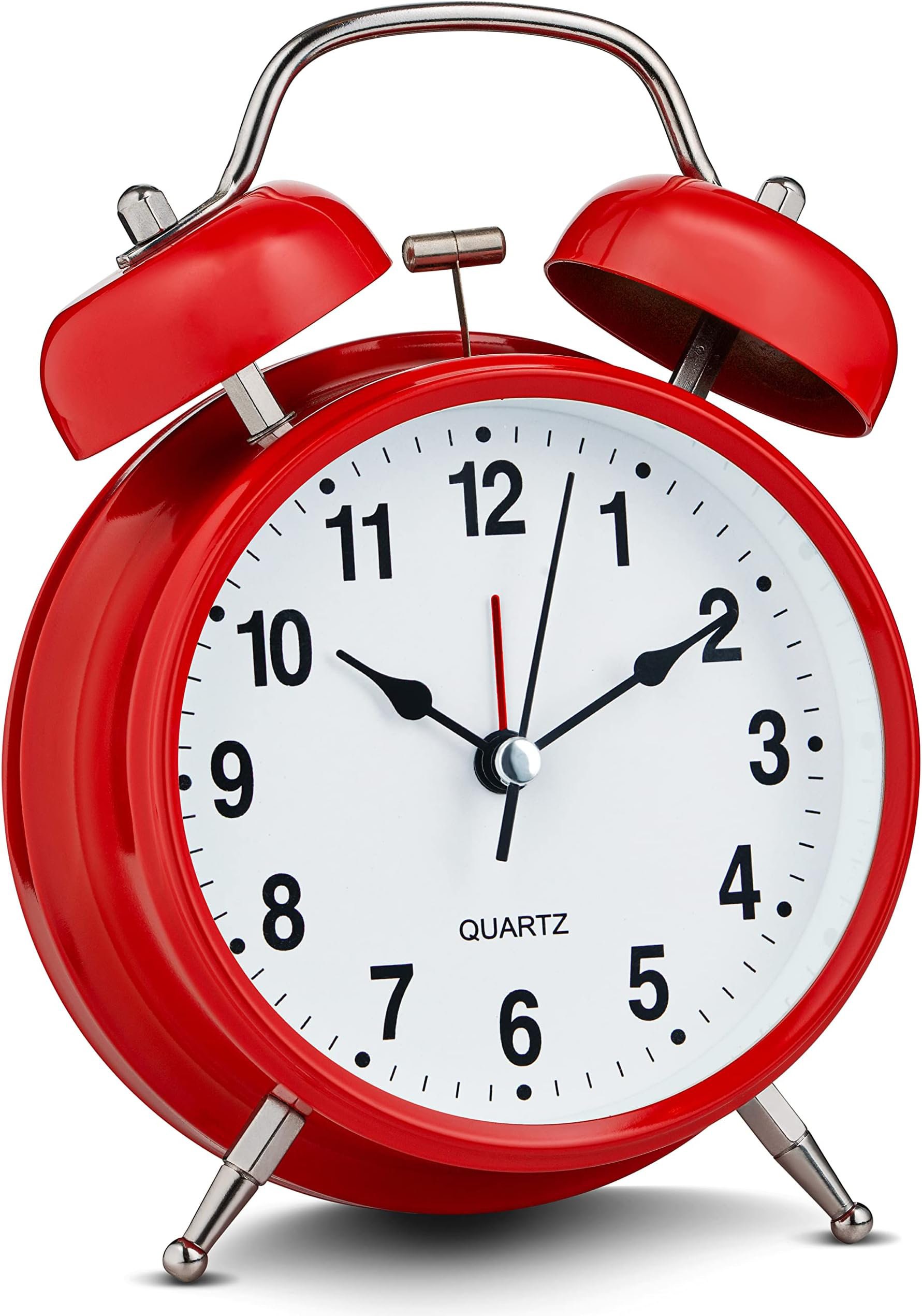 Static Poster Peakeep 4 Inches Twin Bell Loud Alarm Clock For Heavy ...