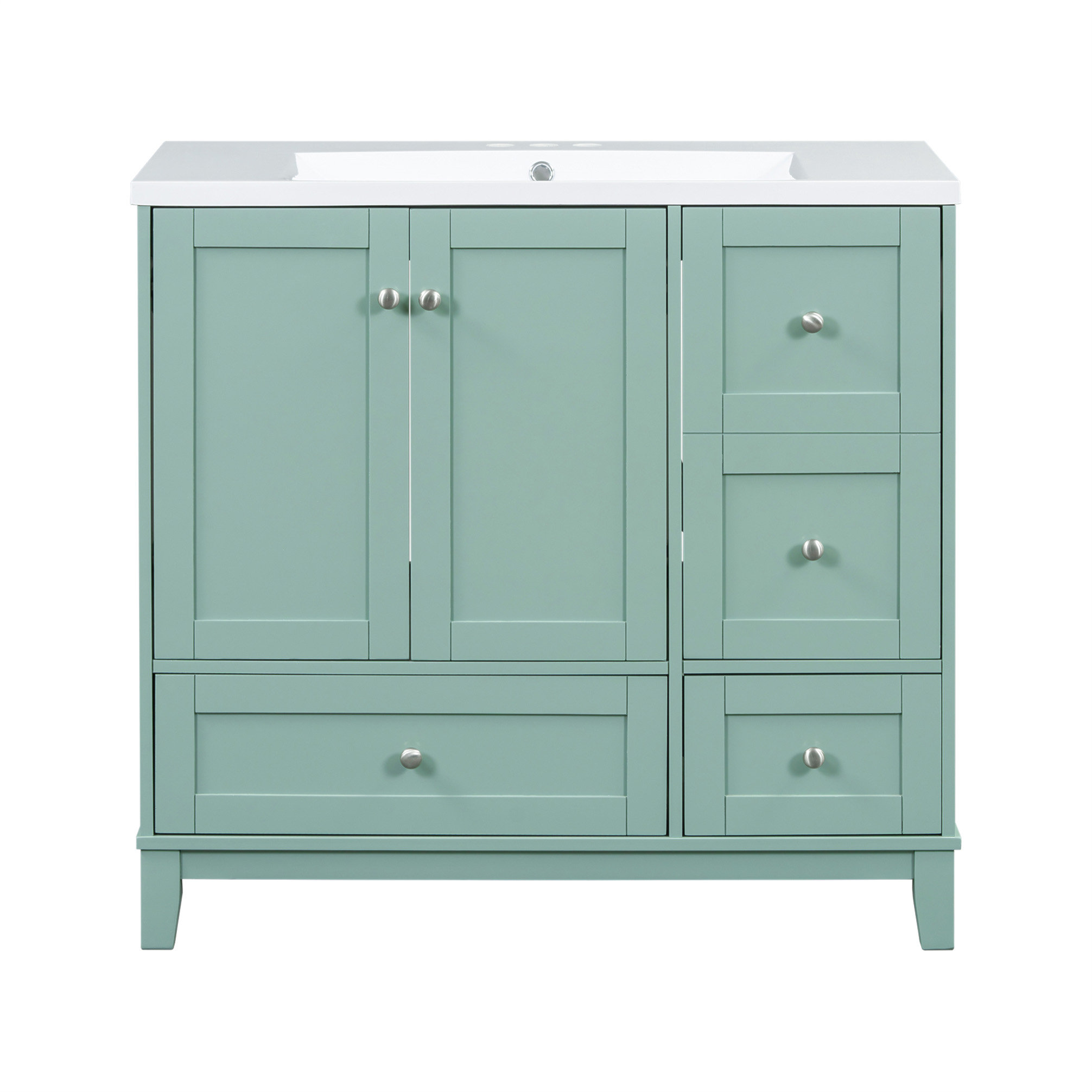 HLILish 80 18'' Single Bathroom Vanity Base Only | Wayfair