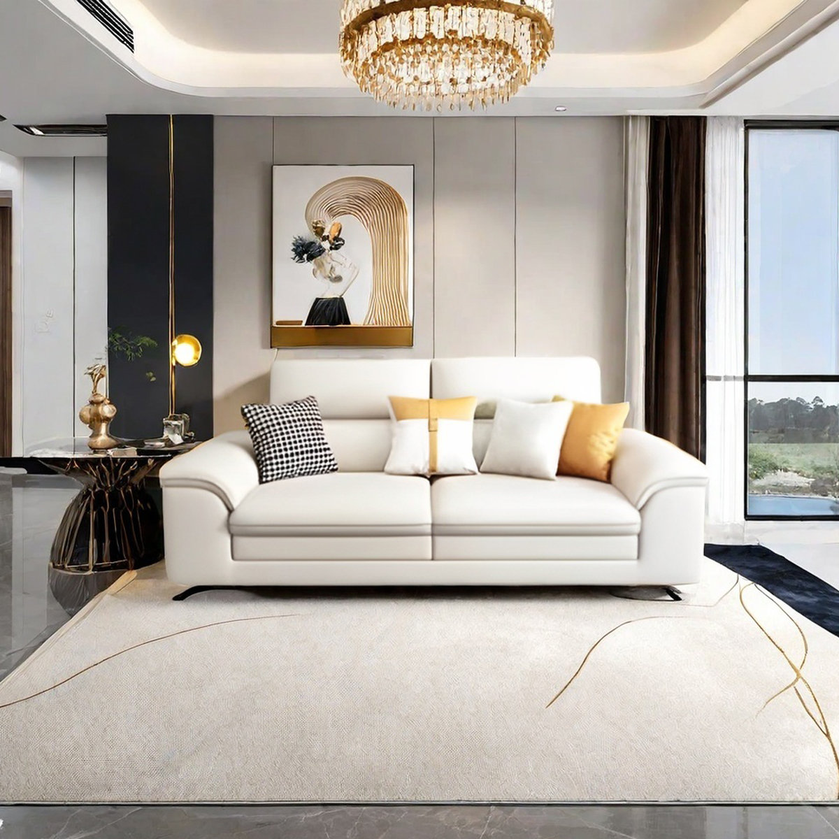 Danbenla design Modern simple comfortable row sofa | Wayfair