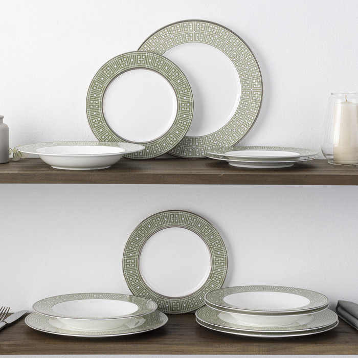 Noritake Infinity Dinner Plates, 11" | Wayfair